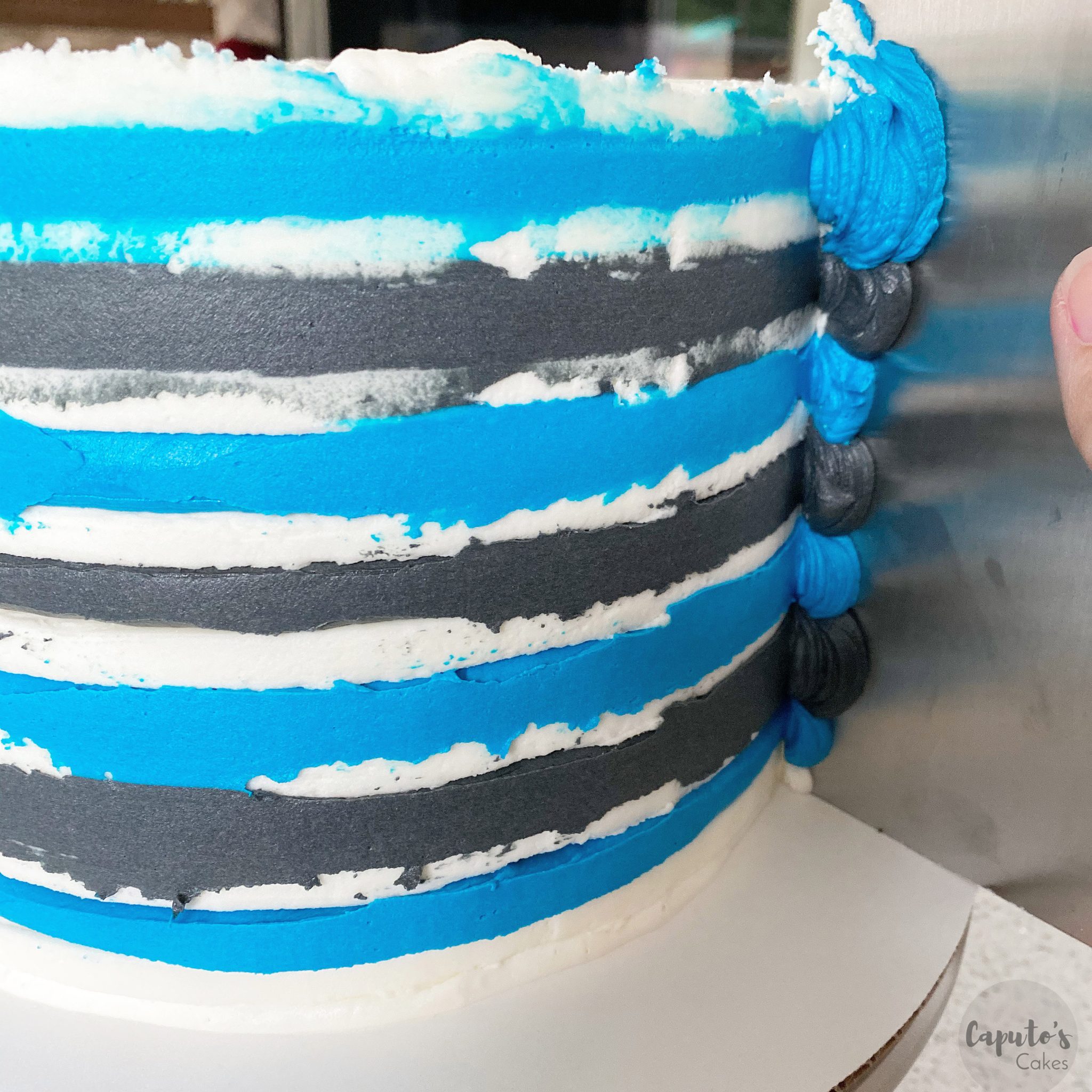 How To: Striped Cake - Caputo's Cakes