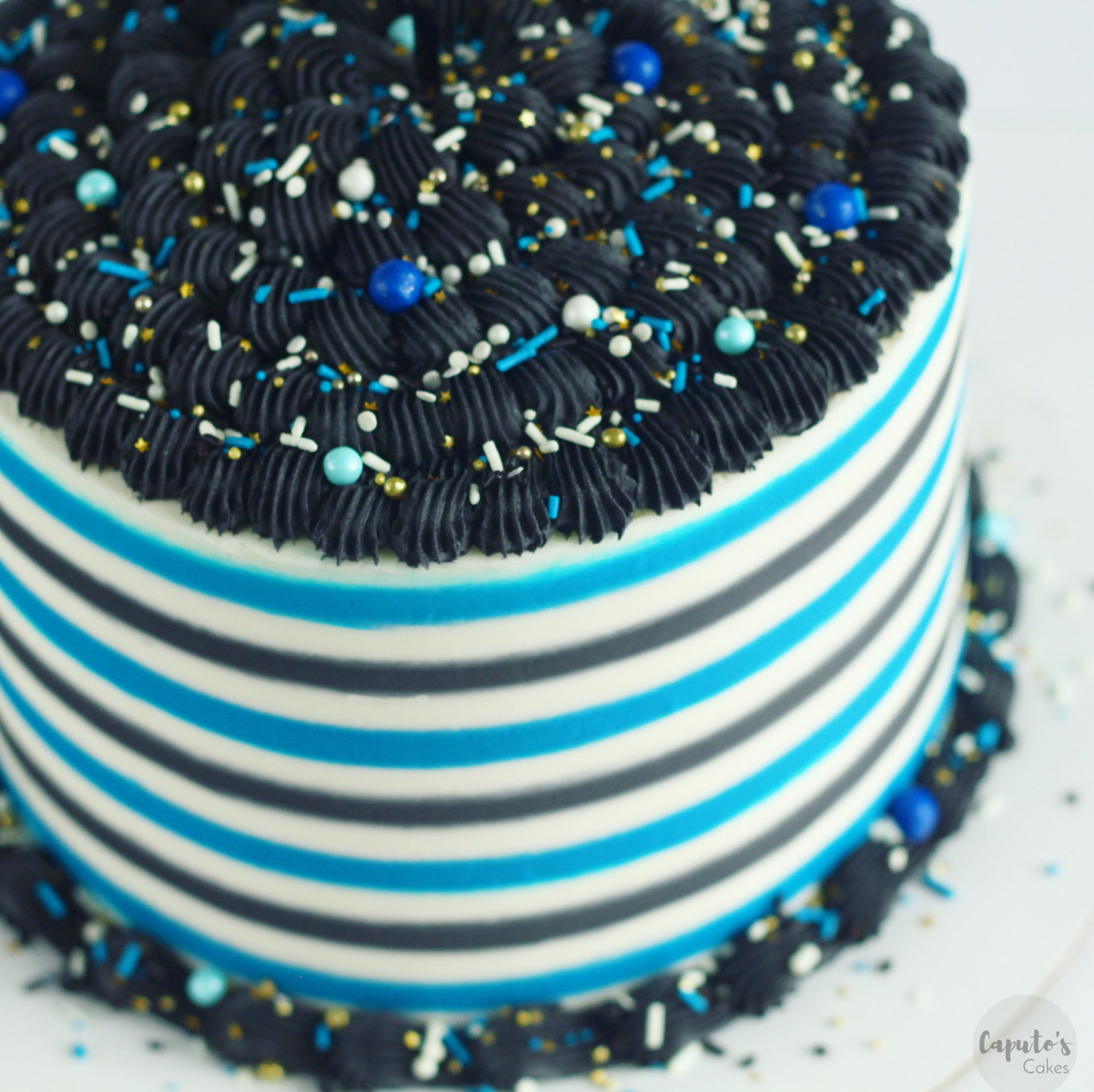 How To: Striped Cake - Caputo's Cakes