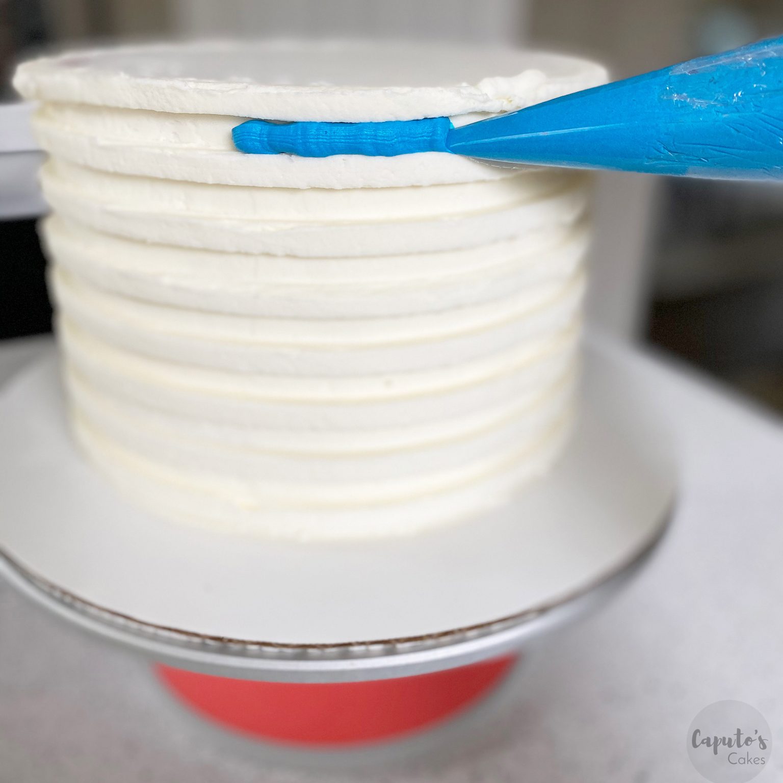 How To: Striped Cake - Caputo's Cakes