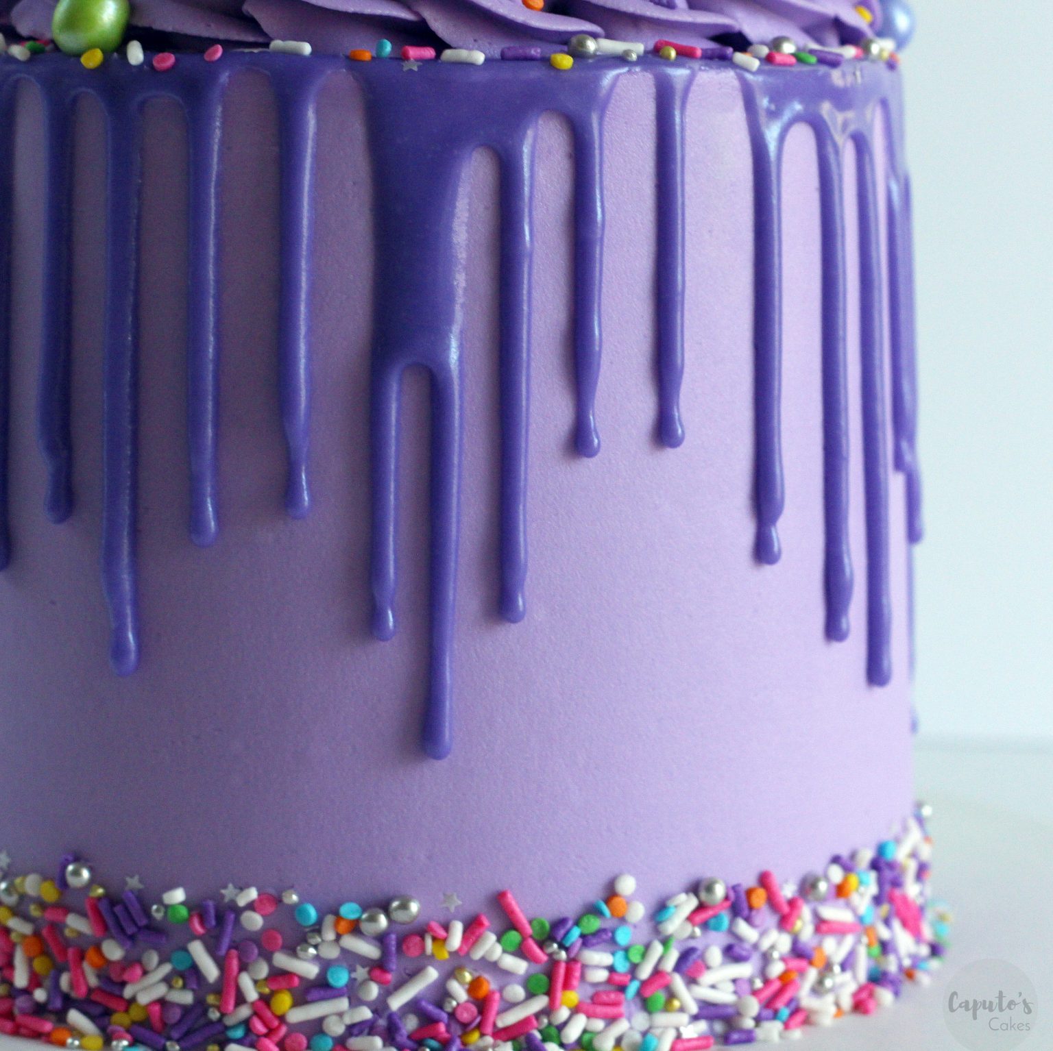 Easy Colored Ganache Drip With 3 Ingredients - Caputo's Cakes