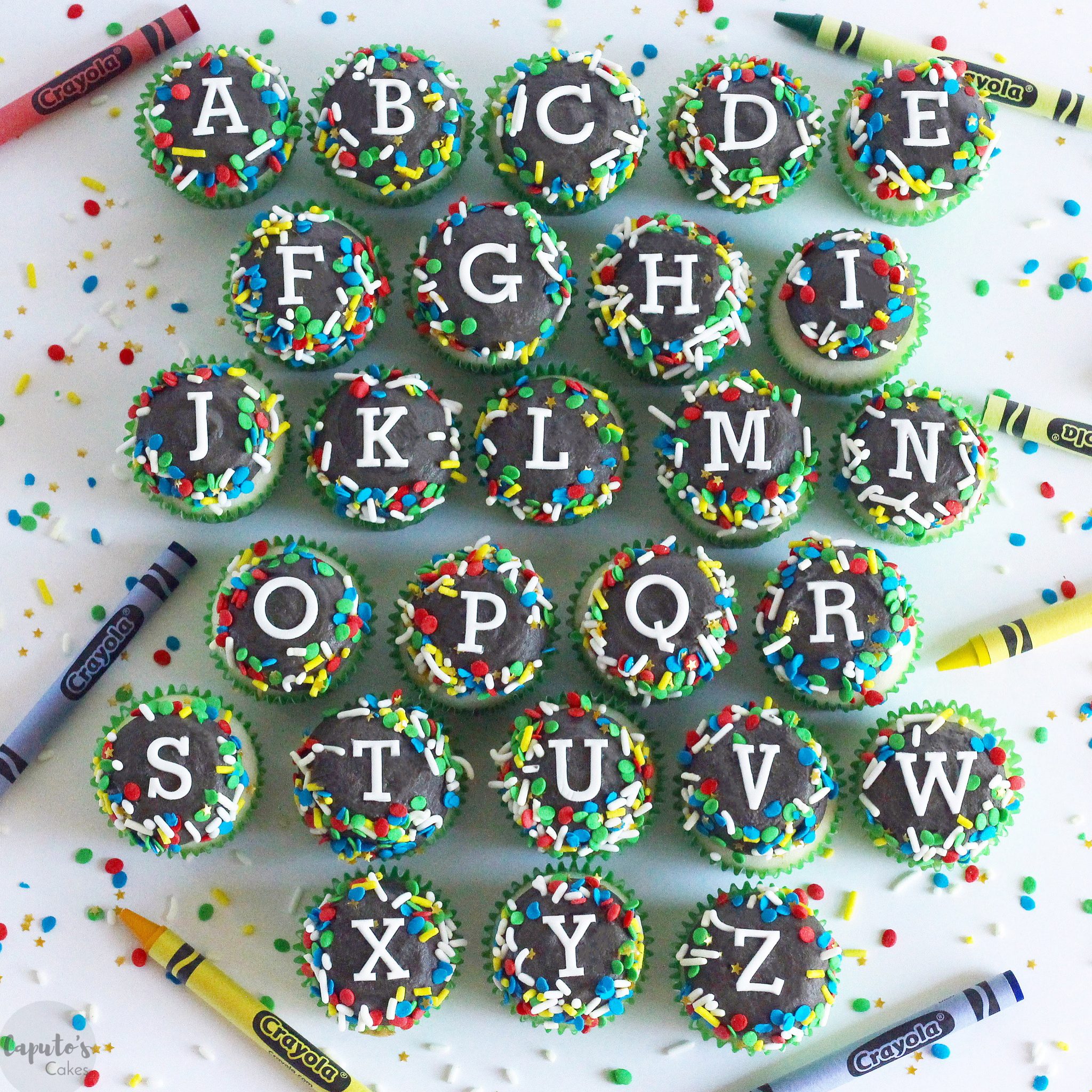 Back To School Mini Cupcakes - Caputo's Cakes